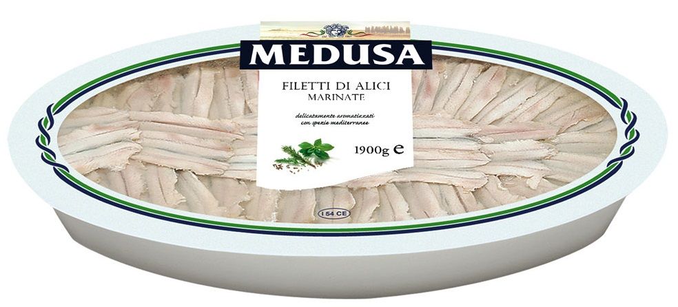 Medusa Anchovy fillets 1.9 kg - Mixitalia / Vini D'italia