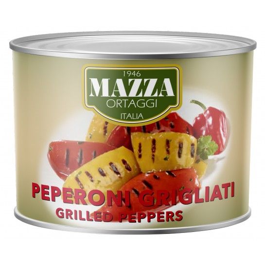 Mazza Grilled peppers kg 1.9 - Mixitalia / Vini D'italia