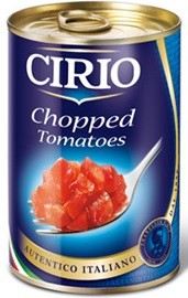 Cirio Chopped Tomatoes CAN 400 gr - Mixitalia / Vini D'italia