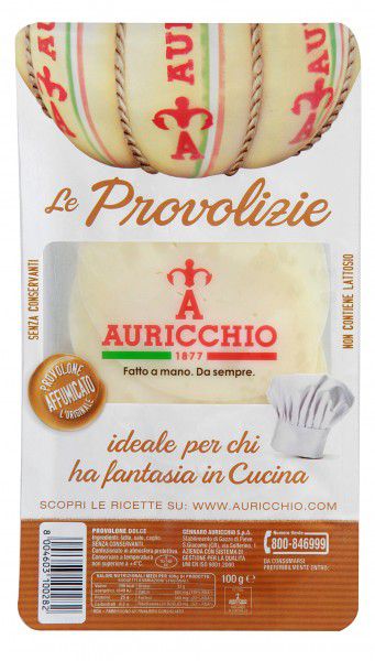 Auricchio Sliced Smoked provolone 100 gr - Mixitalia / Vini D'italia